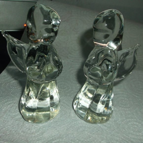 twos co. | Accents | Vintage Blown Glass Angles Made By Twos Co | Poshmark